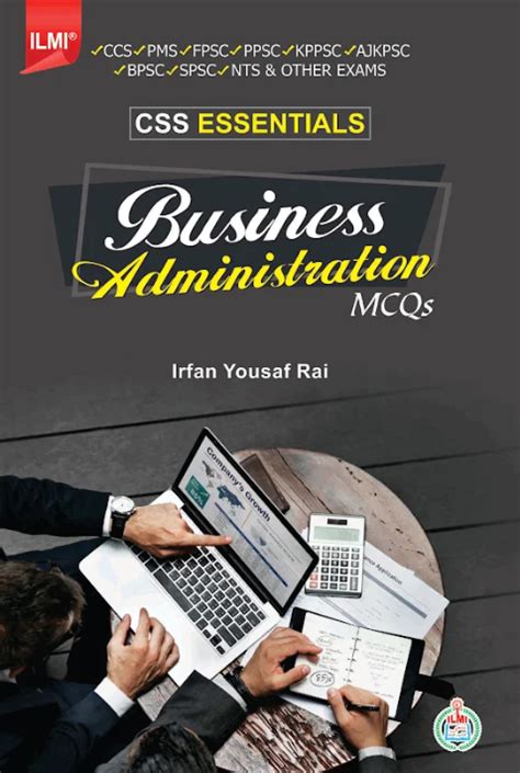 Ilmi Css Essentials Business Administration Mcqs Ilmi Kitab Khana Css Pcs Other Books
