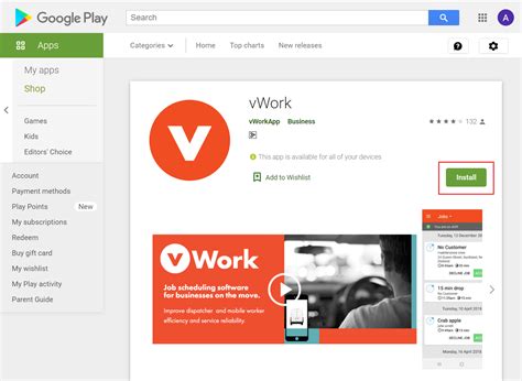 Android Download The Vwork Android App Vwork Support