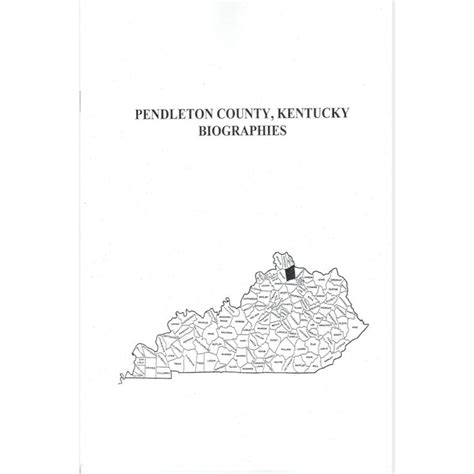 Pendleton County Kentucky Biographies【2024】