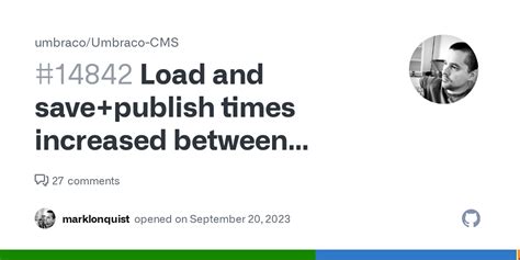 Load And Savepublish Times Increased Between 1200 And 1212 · Issue 14842 · Umbracoumbraco