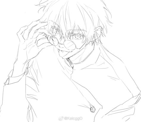 Gojou Satoru Jujutsu Kaisen Drawn By Kaicggo Danbooru