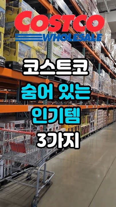 코스트코 숨어 있는 인기템 3가지 코스트코 코스트코정보 코스트코추천 코스트코쇼핑 Youtube