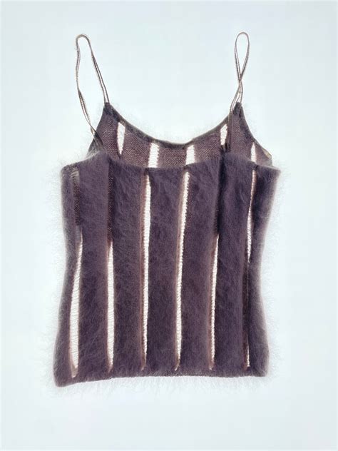 baraboux yves saint laurent fw 01 angora vest