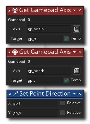 Get Gamepad Axis
