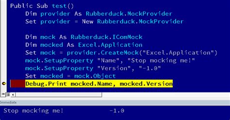 Mocking Framework Architecture Discussion Issue Rubberduck Vba Rubberduck GitHub