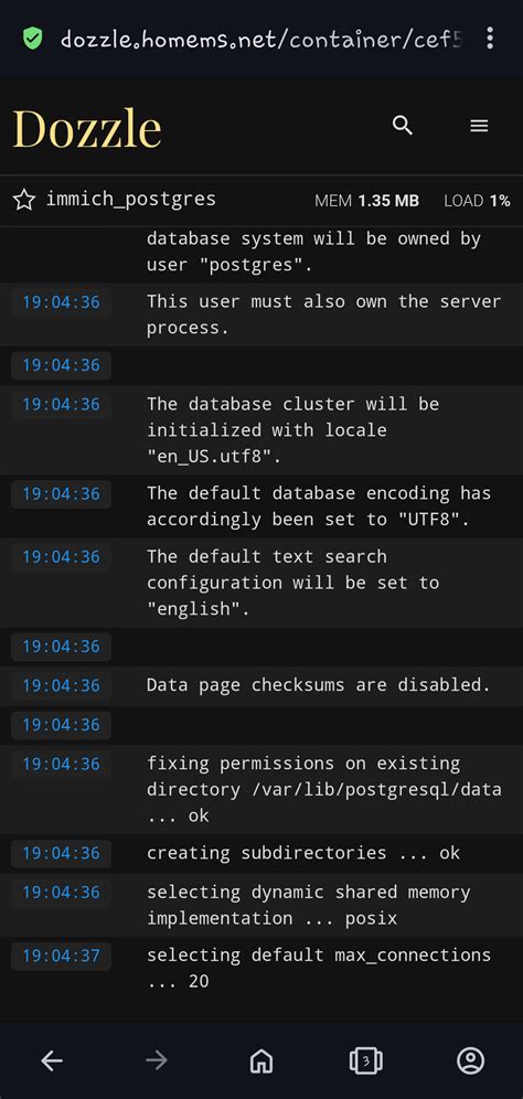 immich postgres help r immich