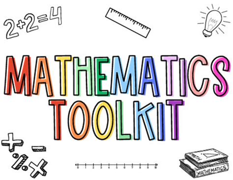 Mathematics Toolkit Etsy