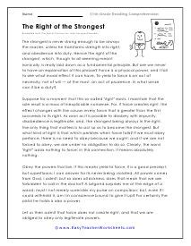 11th Grade Reading Comprehension Worksheets Worksheets Library