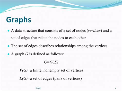 graph in data structure pptx