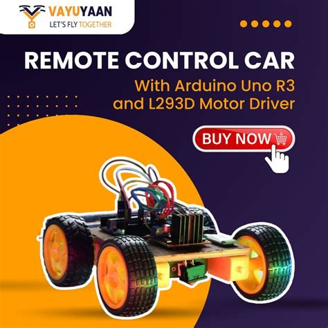 Creating Remote Control Car Using Arduino Uno R3 And L293d Motor Driver