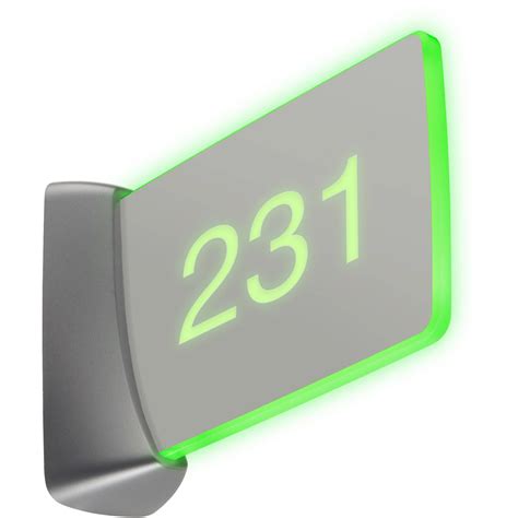 Crestron SSW 100 EL Wall Mount Room Availability Hallway