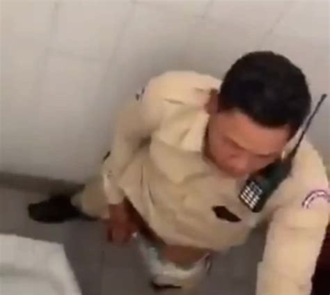 Security Caught Jerk Off