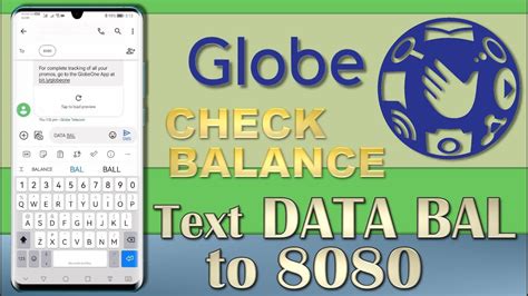globe check balance 8080 balance inquiry tagalog youtube