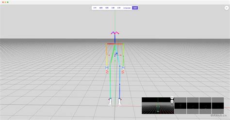 在线3d openpose编辑器 aihub工具导航