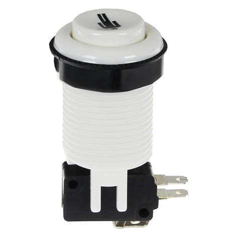 Joy It Arcade Button Mit Mikroschalte Beviteli Eszköz Fekete Fehér Alkalmas Egykártyás Számítóg