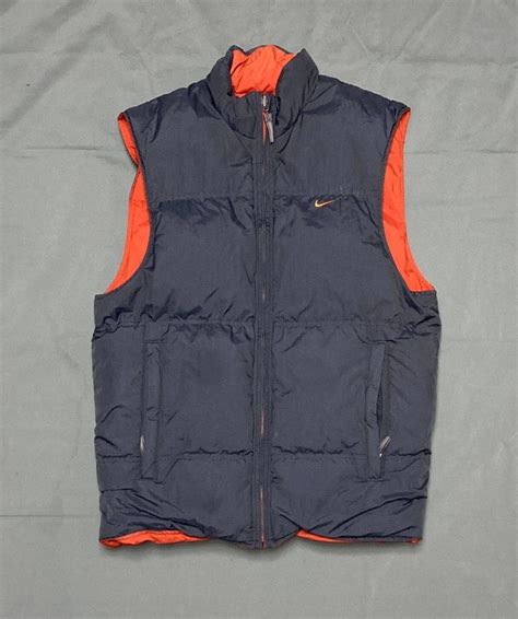 ⭐나이키 스우시 양면 패딩 조끼 M 검은색⭐ 헬로마켓