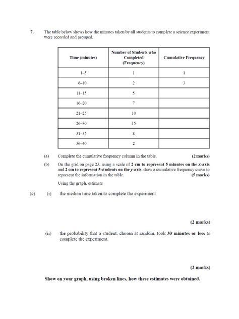 Statistic And Probability Pdf