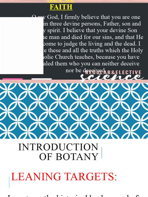 Introduction Of Botany Pdf Botany Plants