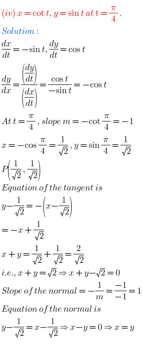 applications of derivatives exercise 10 b solutions inter maths 1b