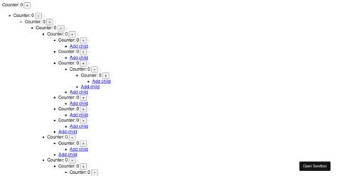 Tree View Codesandbox