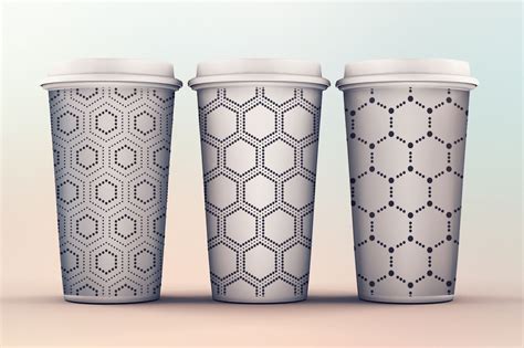 10 Dotted Hexagons Geometric Seamless Vector Patterns