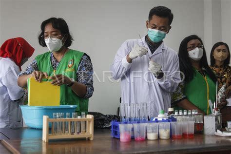 Uji Sampel Bahan Makanan Antara Foto