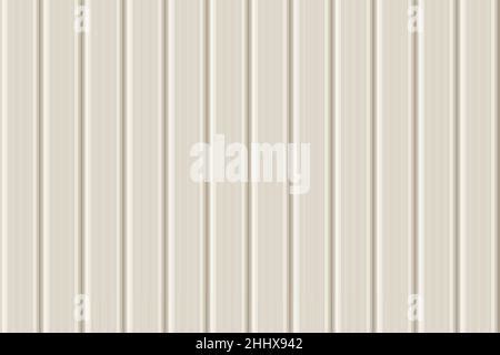 Siding Cladding Texture Seamless Pattern Vector Background With White Horizontal Planks Wall
