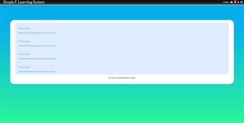 Simple E Learning System Project In Php With Source Code And Report