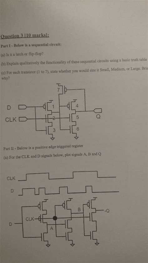 solved question 3 [10 marksi part i below is a sequential