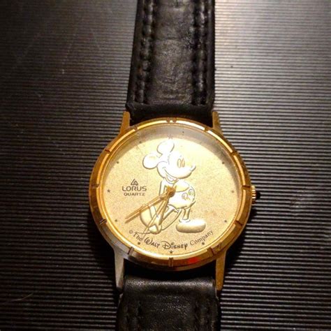 Vintage Lotus Rare Mickey Mouse Watch