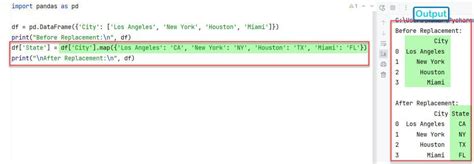 Replace Multiple Values In Pandas Dataframe Using Strreplace