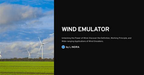 Wind Emulator