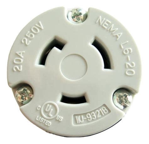 Nema L6 20 Locking Connector Powertronics