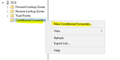 Practical Admin Setting Up Conditional Forwarders