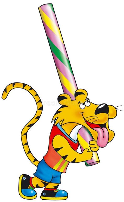 Seriefigur Av Siffran Sex Stock Illustrationer Illustration Av Gyckel 8336640