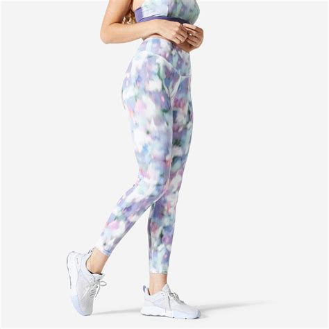 Legginsy fitness damskie Domyos DOMYOS | Decathlon