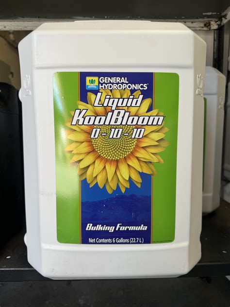 Kool Bloom — 6 Gallon On Sale Now Leballisters Seed And Fertilizer