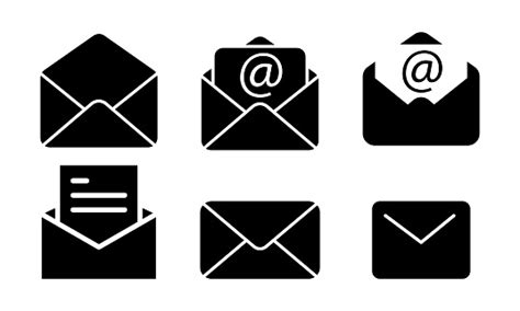메시지 또는 문자 얇은 세트 라인 아이콘 솔로 블랙 메일 개념을 보냅니다 알라트 스타일의 고립 된 기호 에 대한 삽화 미니멀