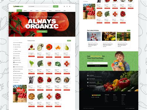 Foodfarm Grocery Store Html Bootstrap 5 Template