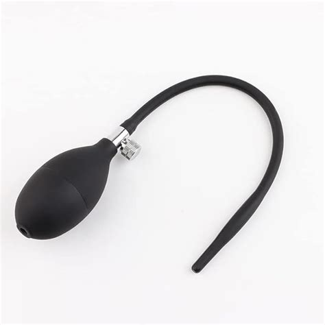 Inflatable Urethral Sounds Stainless Steel Penis Plug Multi Beads