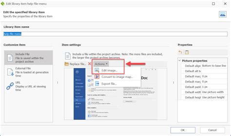 How To Open Helpndocs Image Editor Helpndoc