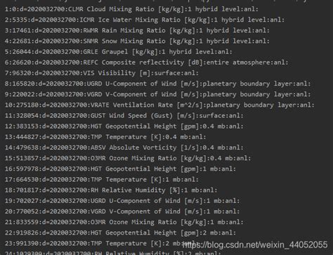 windows上python读取grib2文件（不用linux） cfgrib读取grib2 csdn博客