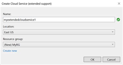 Veröffentlichen Von Clouddiensten Klassisch In Cloud Services Erweiterter Support Visual