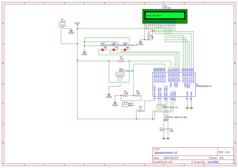 speedometer easyeda open source hardware lab