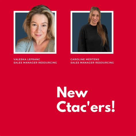 Ctac Belgium Op Linkedin We Mochten Deze Maand Liefst 2 Nieuwe Sales