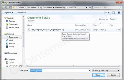 Import SketchUp Model To CAD CAD International