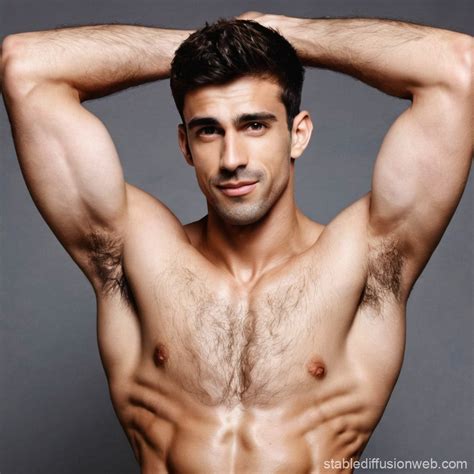 Detailed Male Armpit Stable Diffusion Online