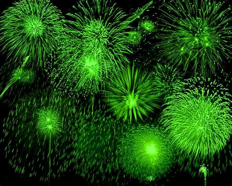 Green Firework Fireworks Go Green Green Pictures