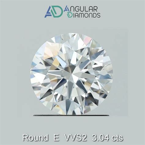 Round E Vvs2 304 Carat Igi Cvd Hpht Lab Grown Created Diamonds Size