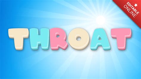 Throat Aesthetic Text Effect Generator